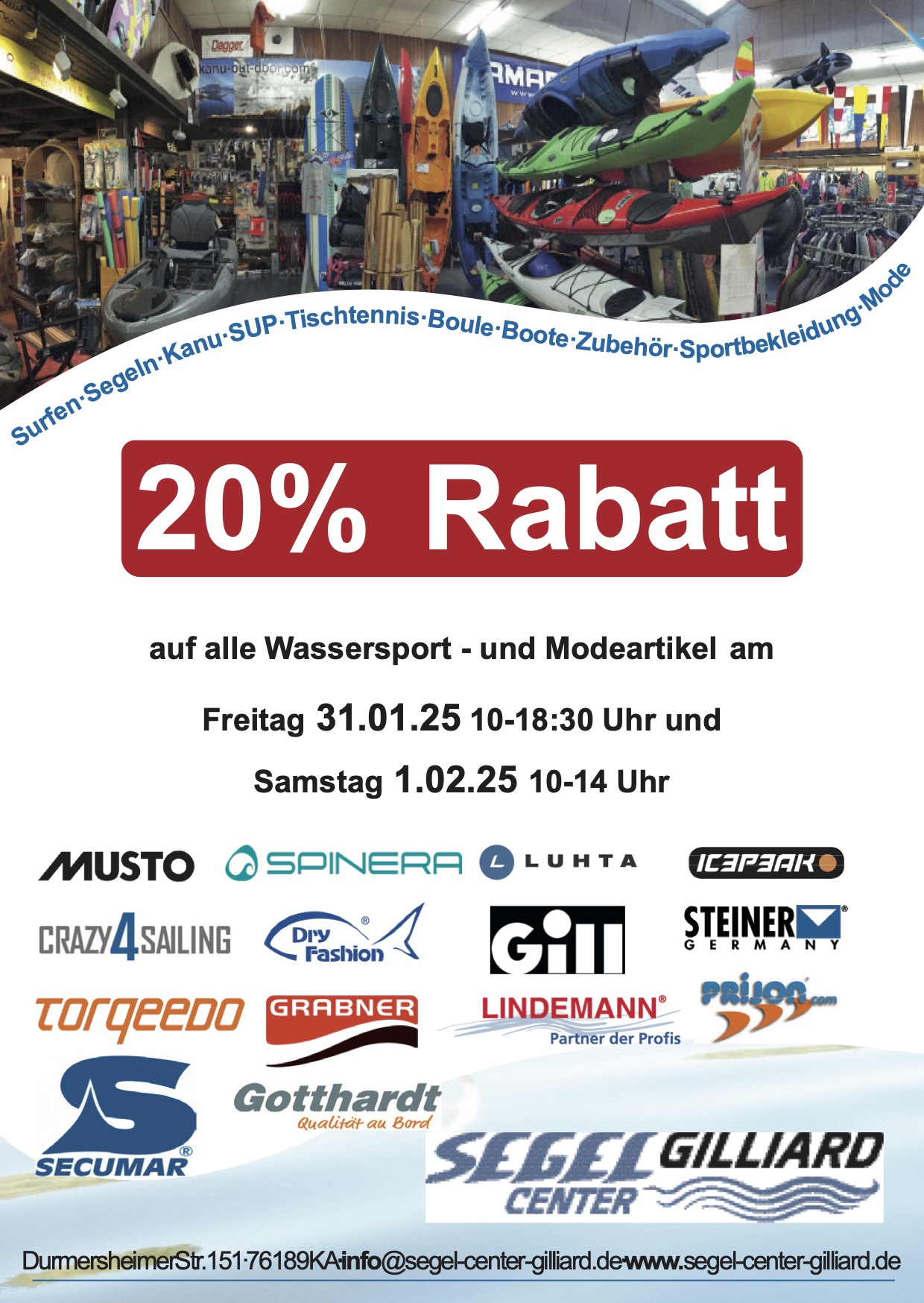 Segel-Center Gilliard – Willkommen auf unserem online Angebot